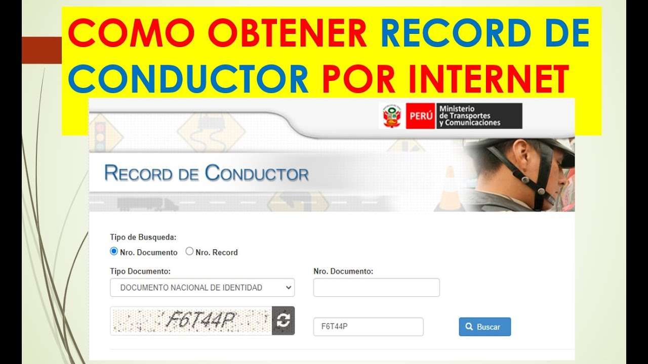 ¿Cómo sacar el récord de conductor MTC? - 【2024
